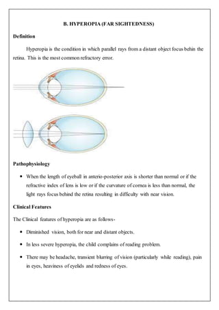 Infectious and inflammatory conditions of eyes | DOCX