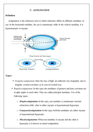 Infectious and inflammatory conditions of eyes | DOCX
