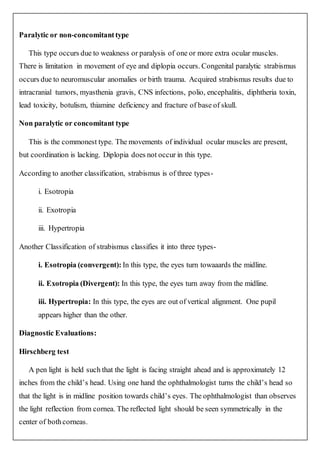Infectious and inflammatory conditions of eyes | DOCX
