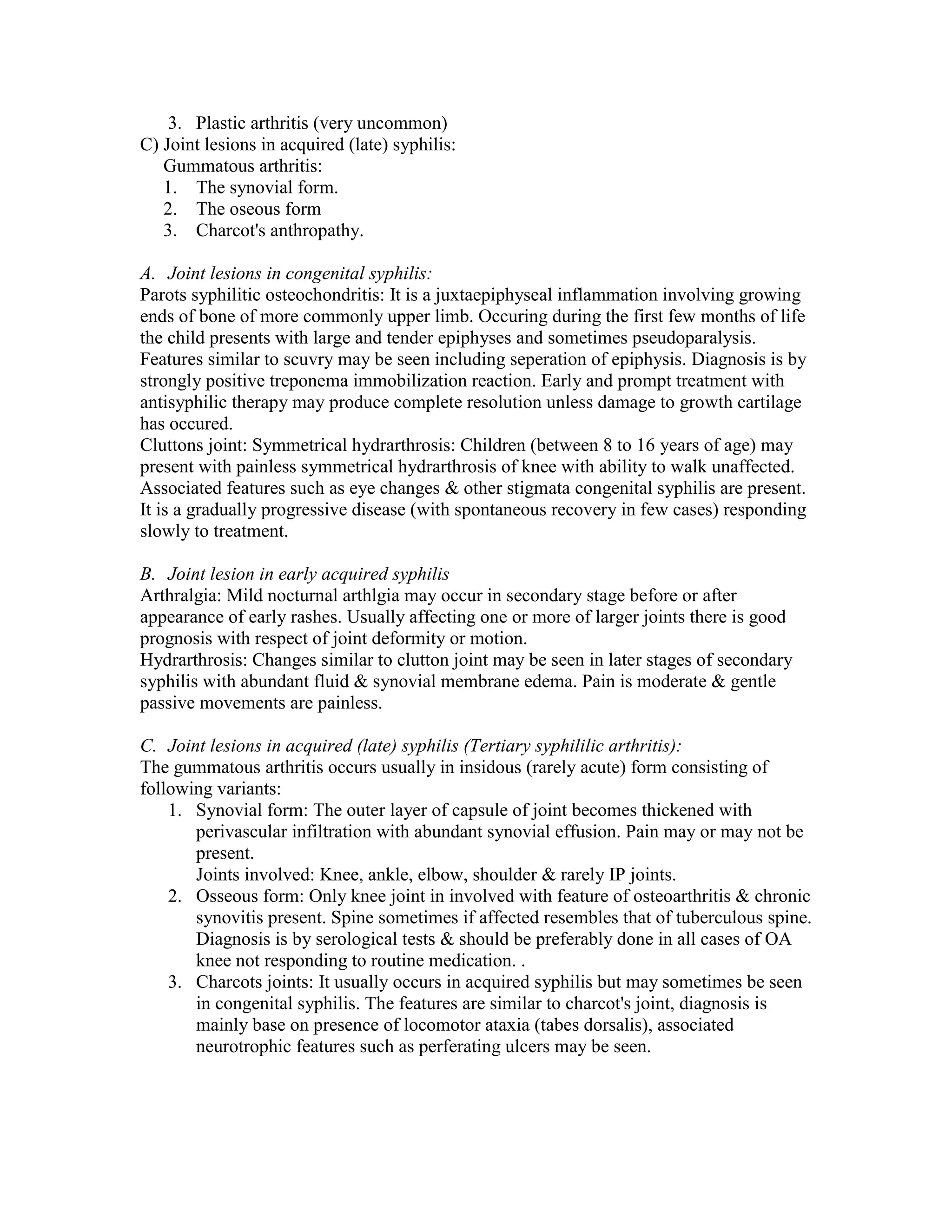 Infectious arthritis | PDF