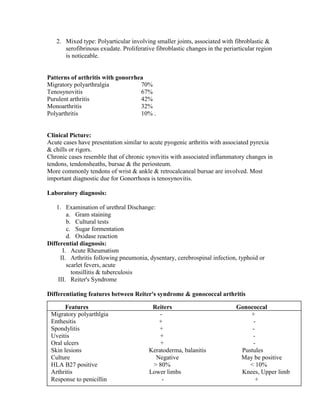 Infectious arthritis | PDF