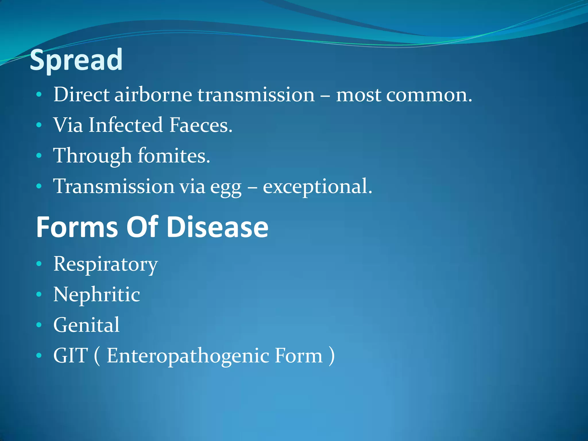 Infectious bronchitis in poultry | PPTX