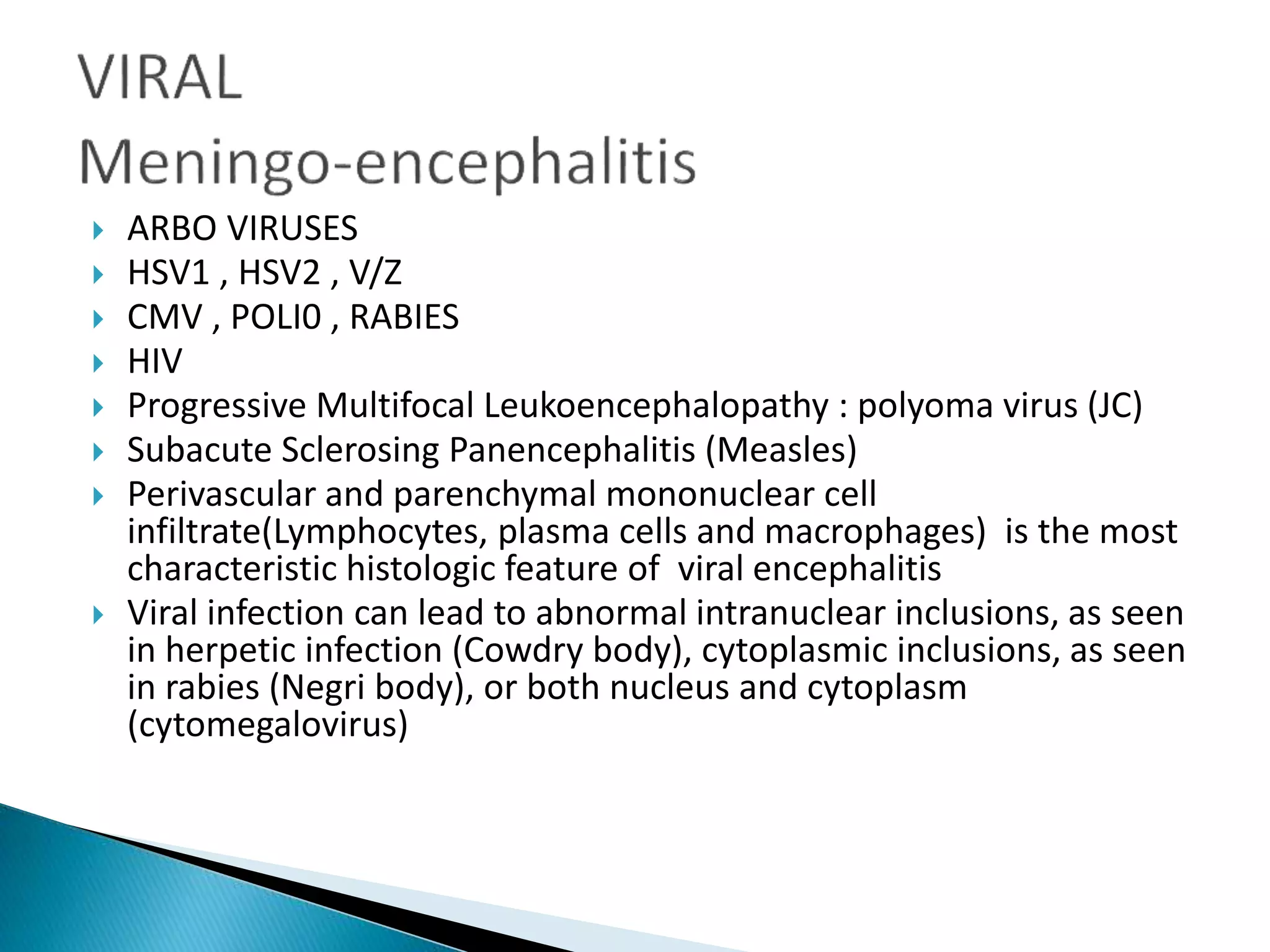 Infectious CNS diseases | PPTX