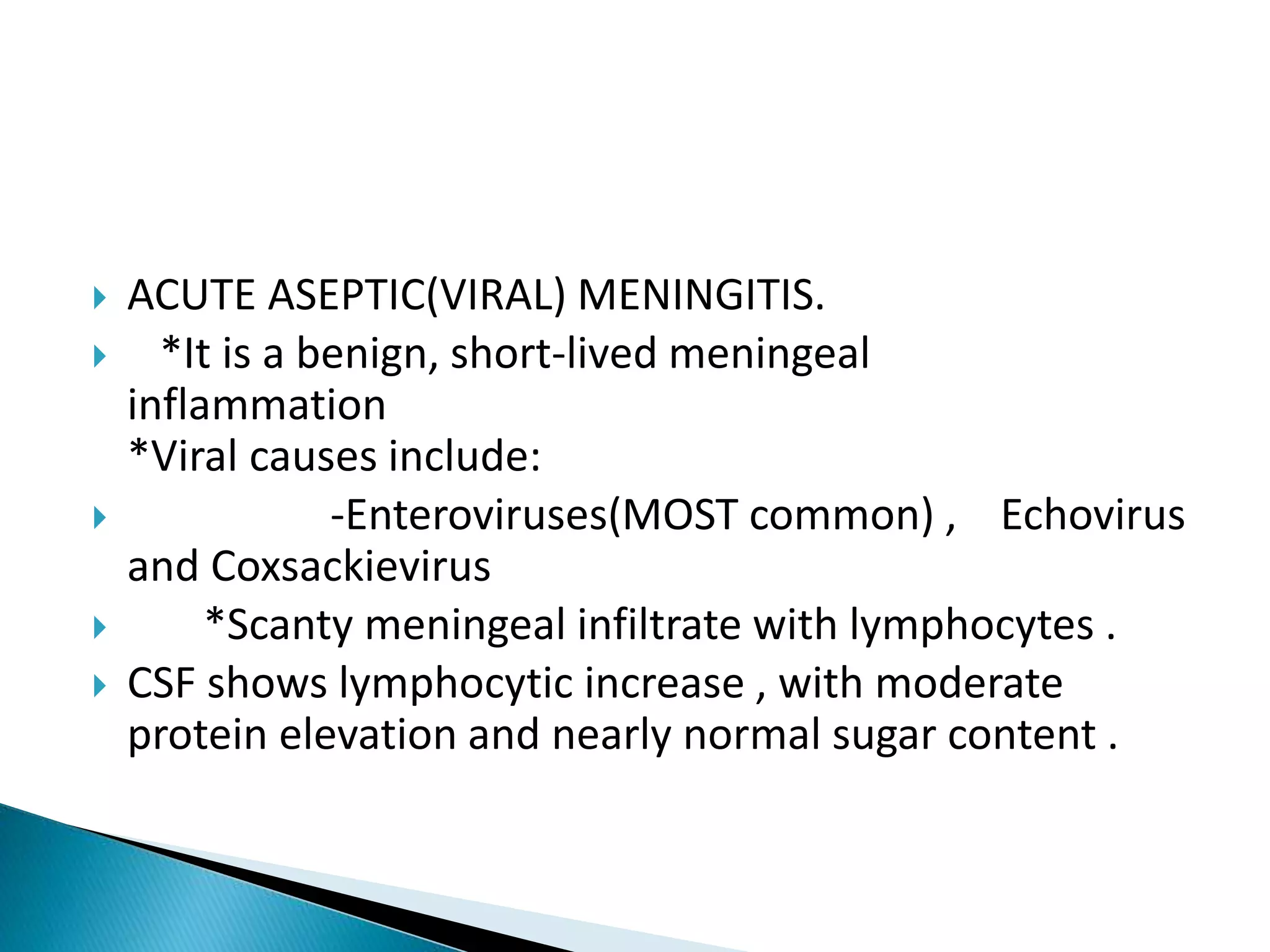 Infectious CNS diseases | PPTX