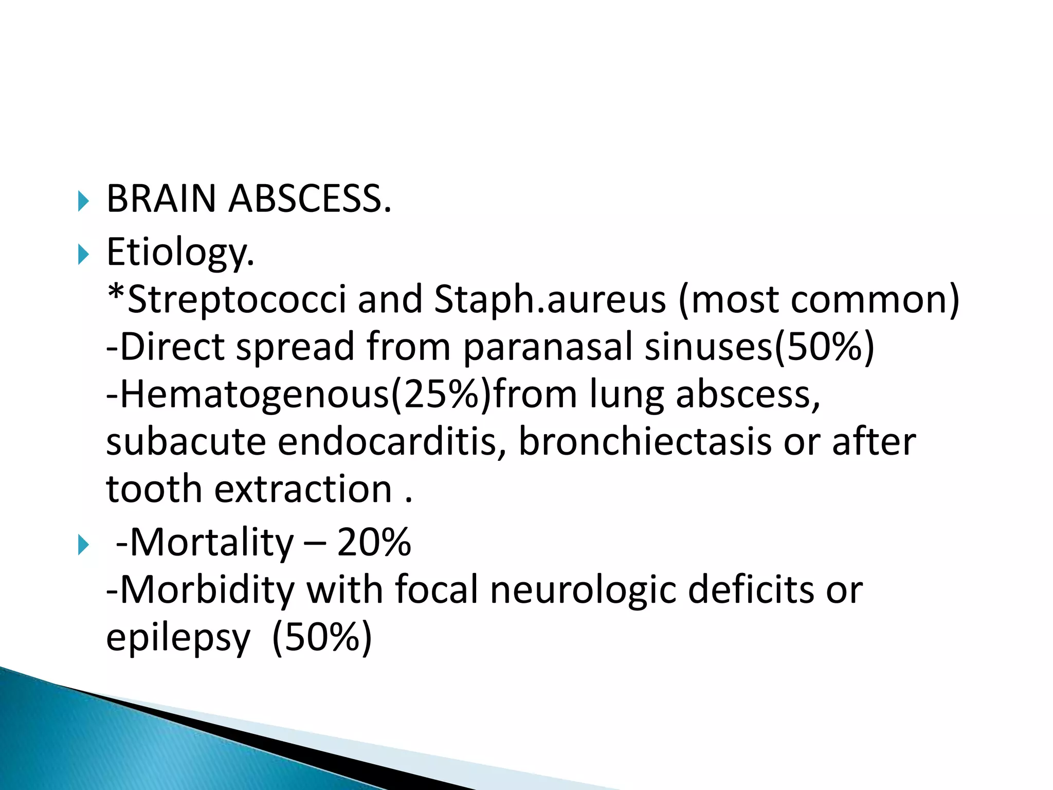 Infectious CNS diseases | PPTX