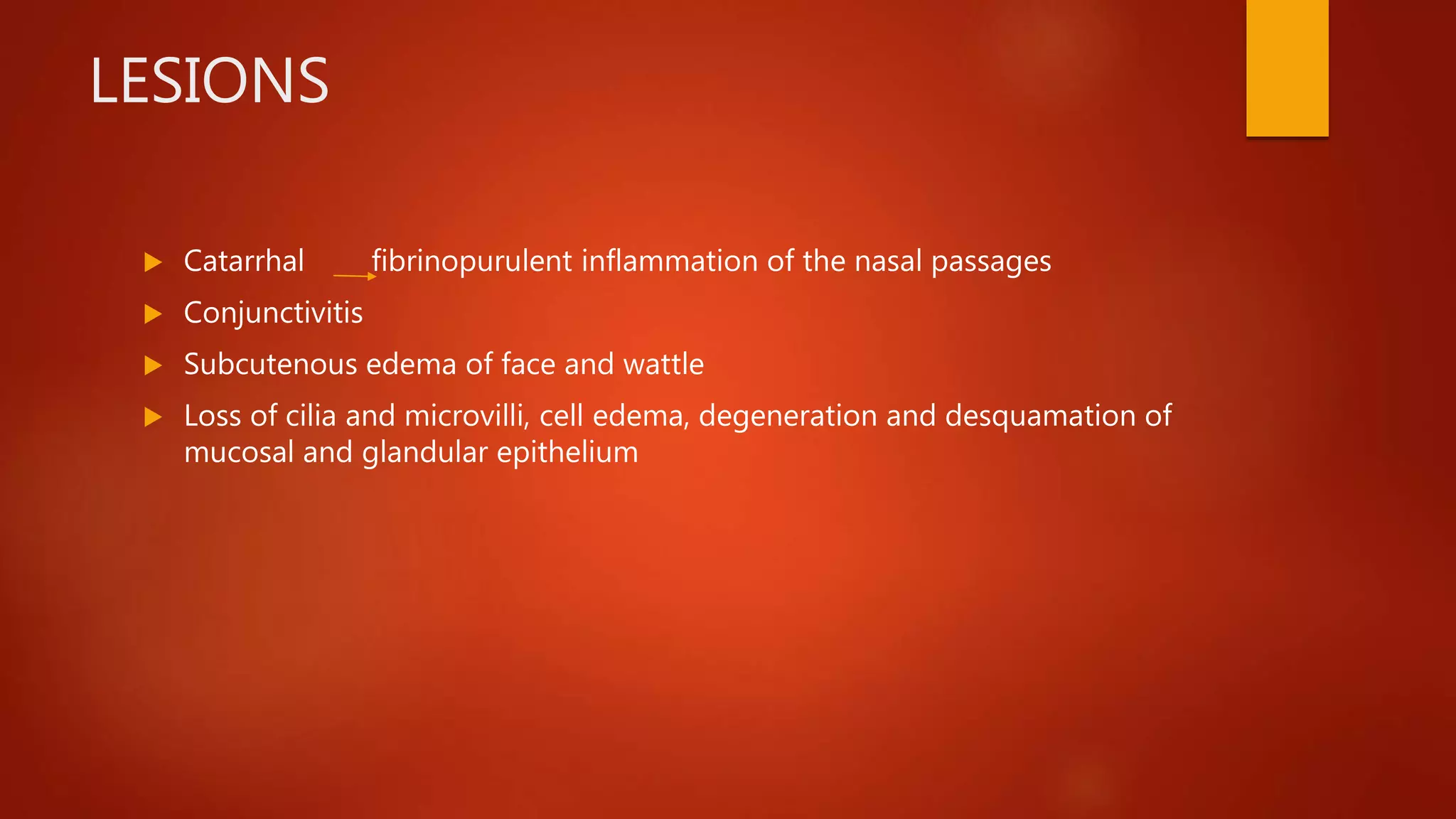 Infectious coryza/ fowl coryza | PPTX