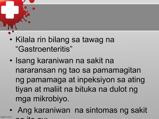 Infectious diarrhea | PPT