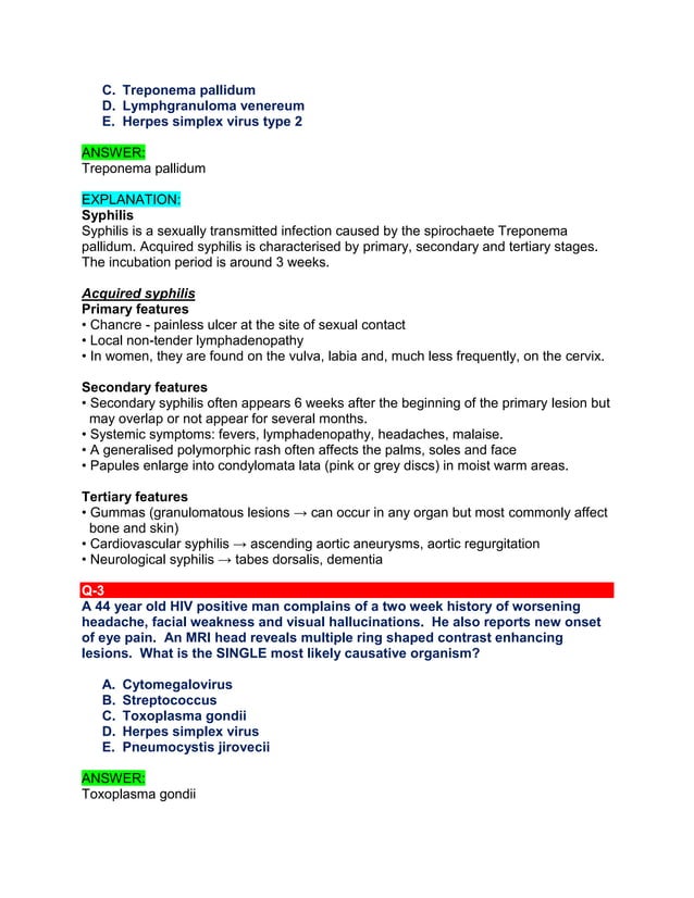 INFECTIOUS DISEASE internal medicine ppt | PDF