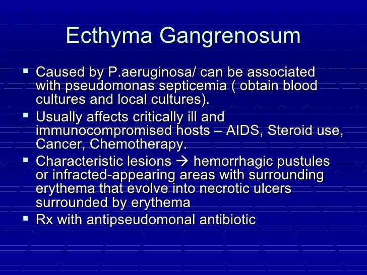Ecthyma Gangrenosum Pictures Treatment Causes Diagnosis Medicine by Sfakianakis G. Alexandros ...