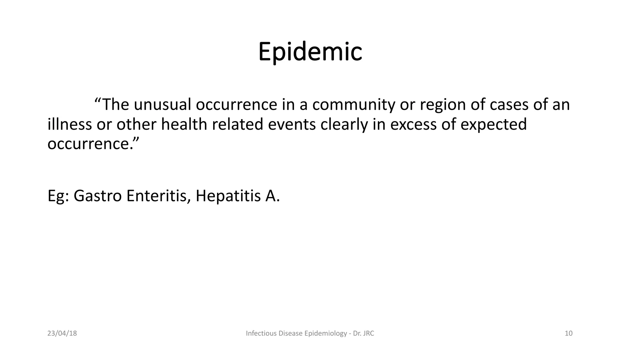 Infectious disease epidemiology | PDF
