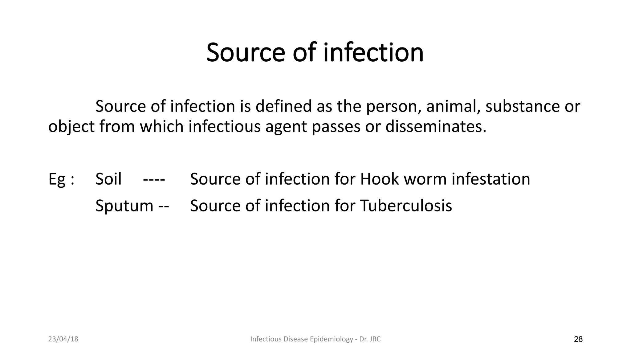 Infectious disease epidemiology | PDF