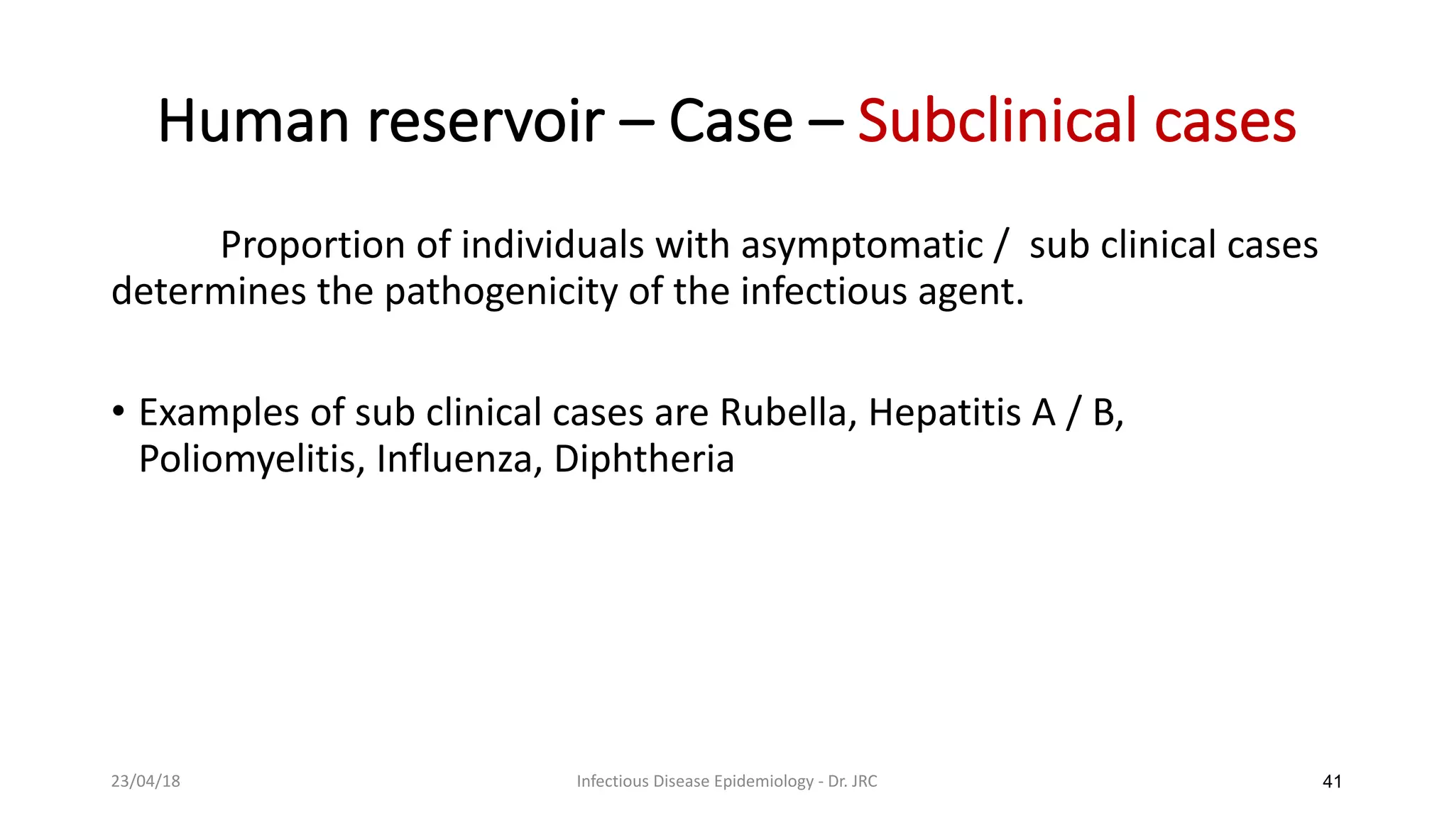 Infectious disease epidemiology | PDF