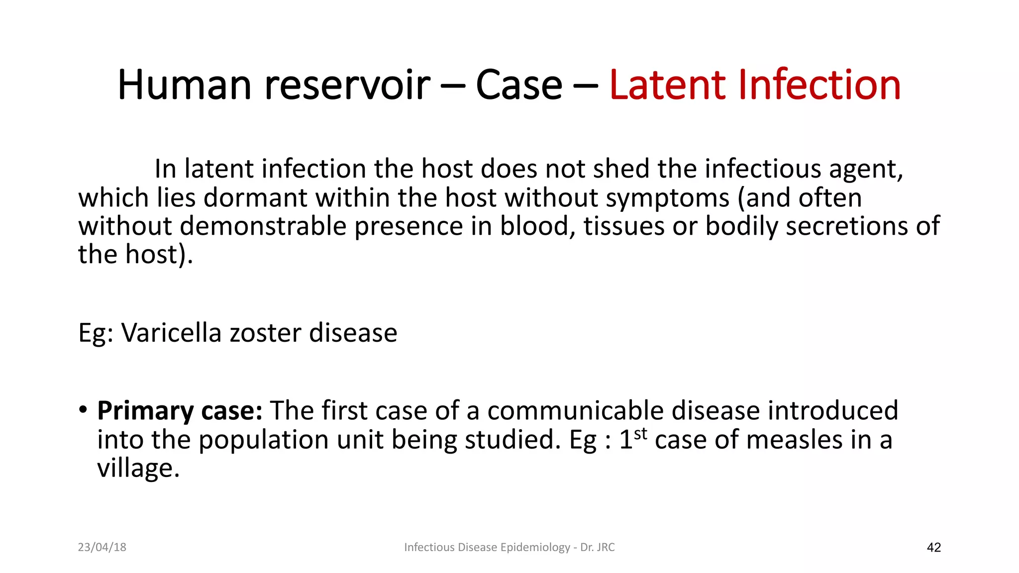 Infectious disease epidemiology | PDF