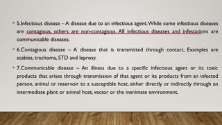 Infectious Disease Epidemiology & Dynamics of Disease transmission.pptx