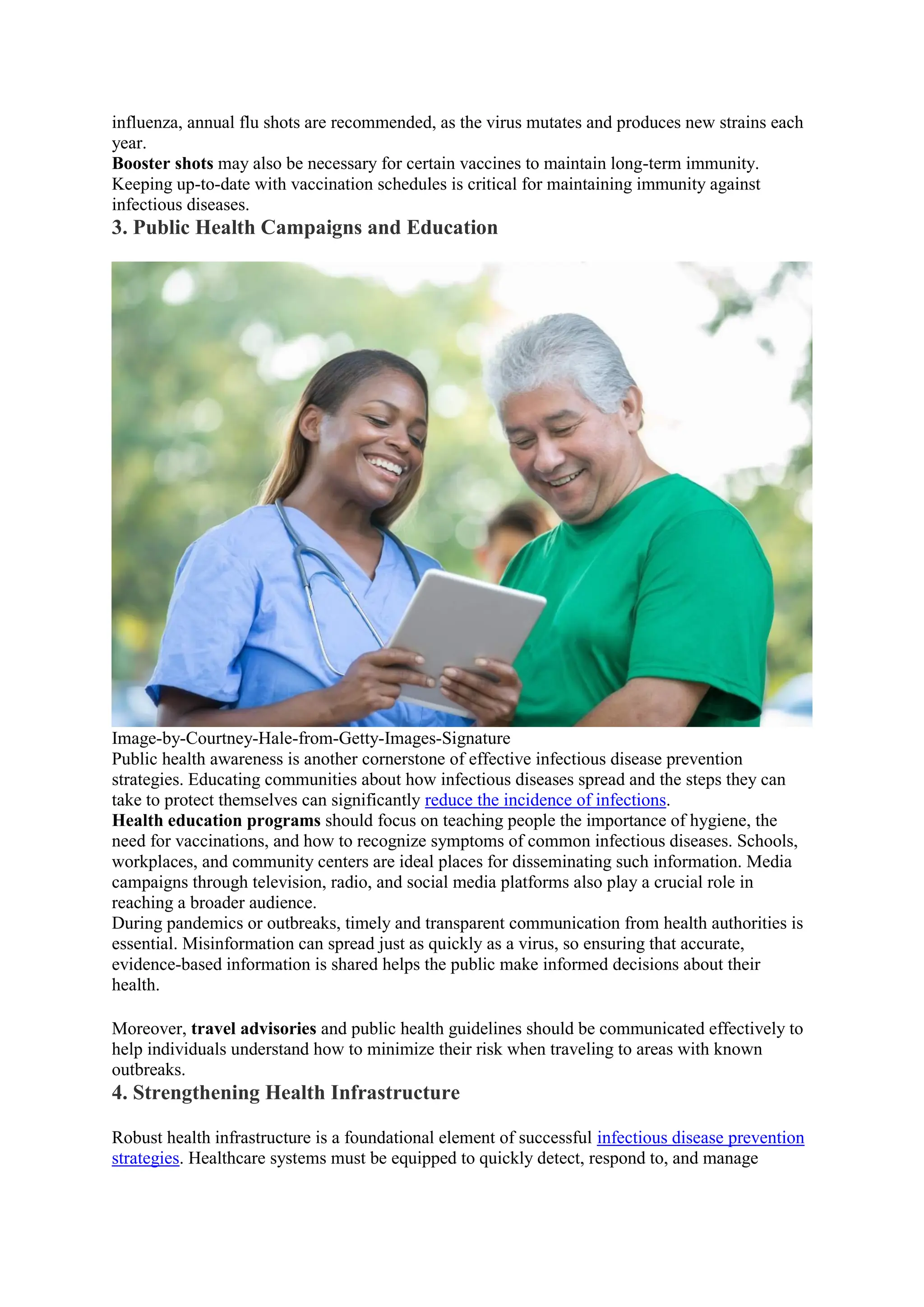 Top 5 Infectious Disease Prevention Strategies For Health | The ...