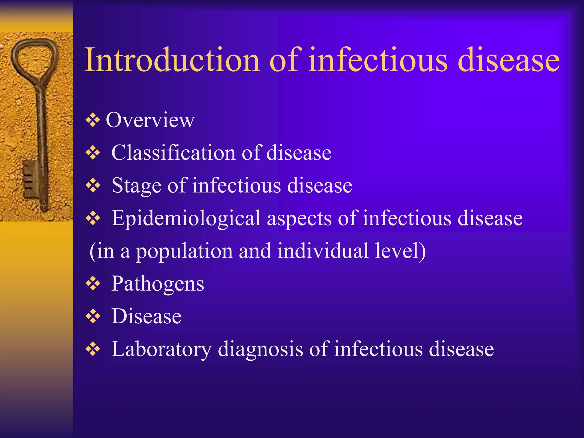 Infectious diseases | PPTX