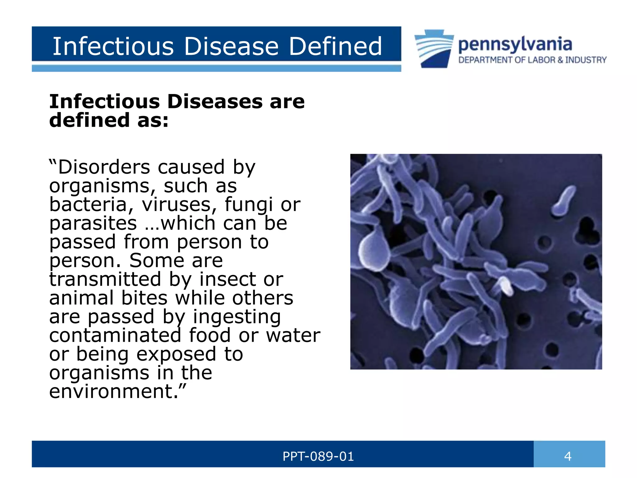 Infectious Diseases.pptx | Infectious Diseases | Diseases and Conditions