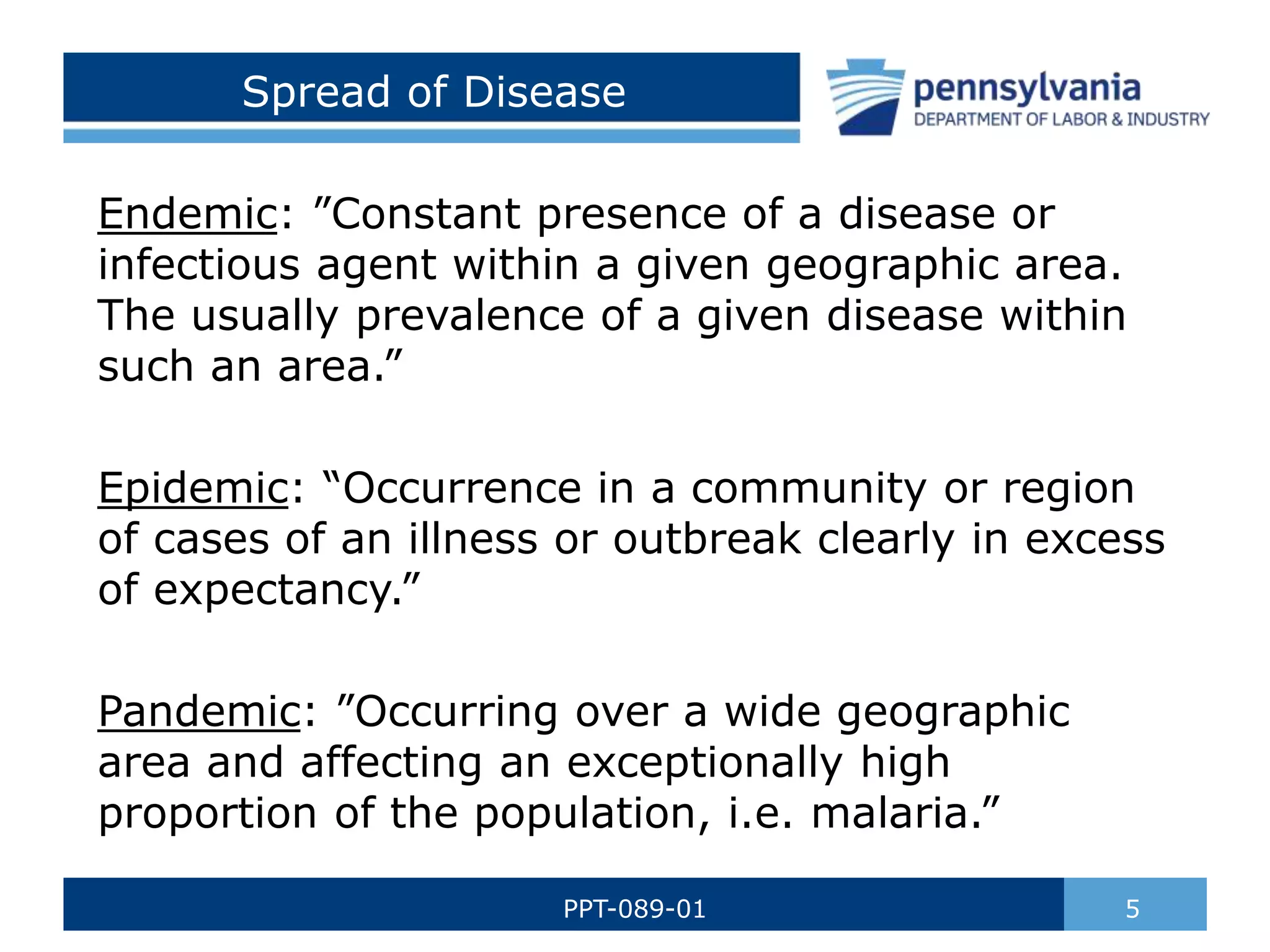Infectious Diseases.pptx | Infectious Diseases | Diseases and Conditions