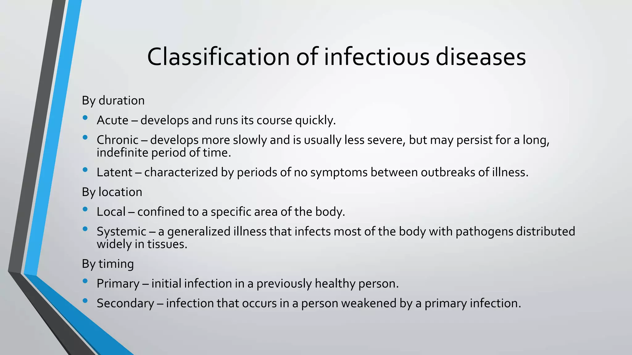 Infectious diseases: an introduction | PPTX