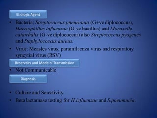 Infectious diseases of the ears | PPTX