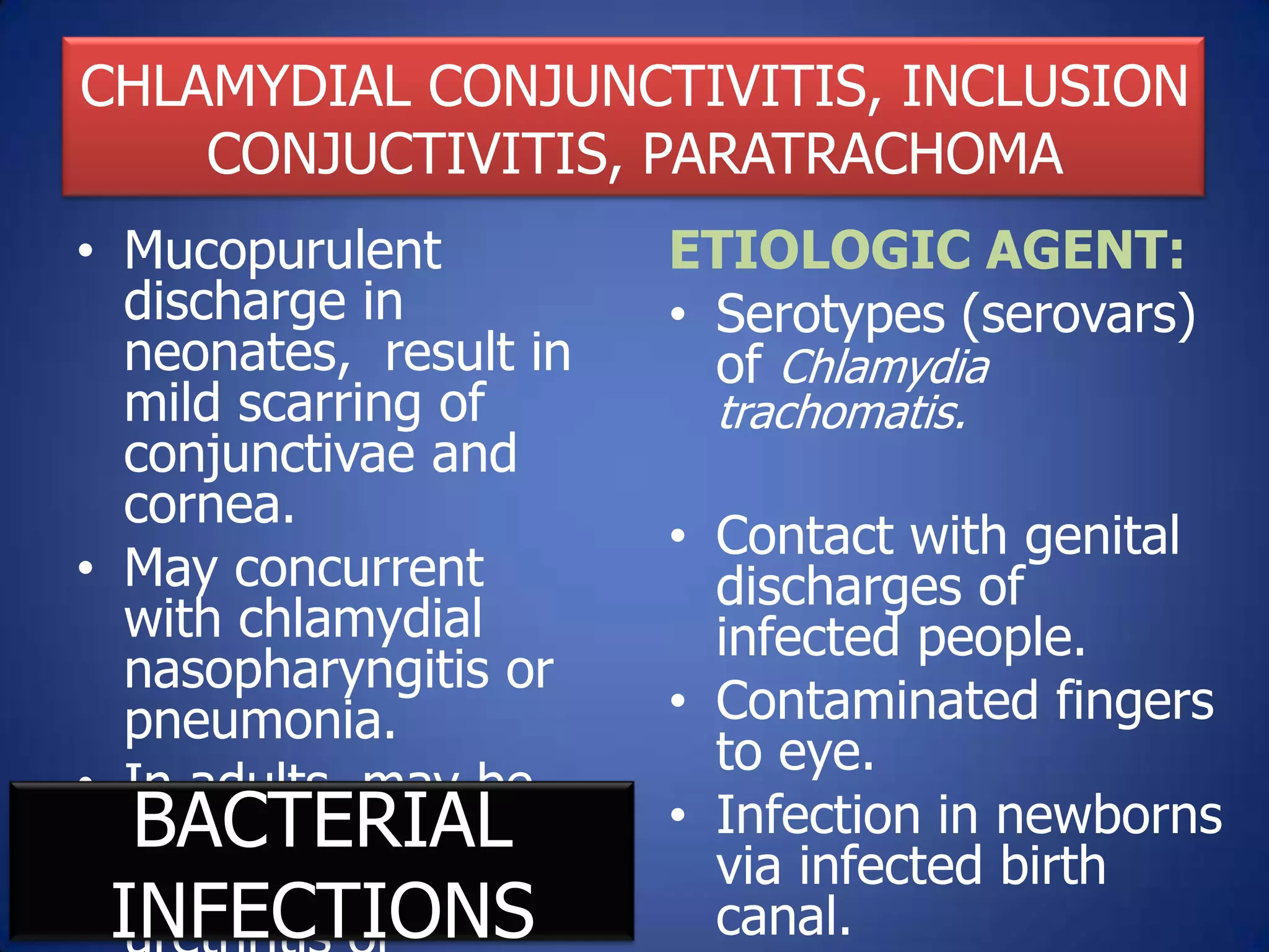 Infectious diseases of the ears,eyes,mouth | PPTX
