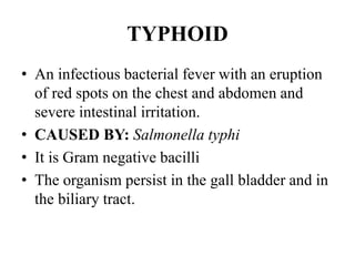 INFECTIOUS DISEASES PPT | PPTX