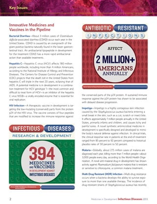 Infectious diseases report 2013 | PDF