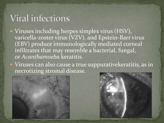 Infectious Keratitis | PPTX