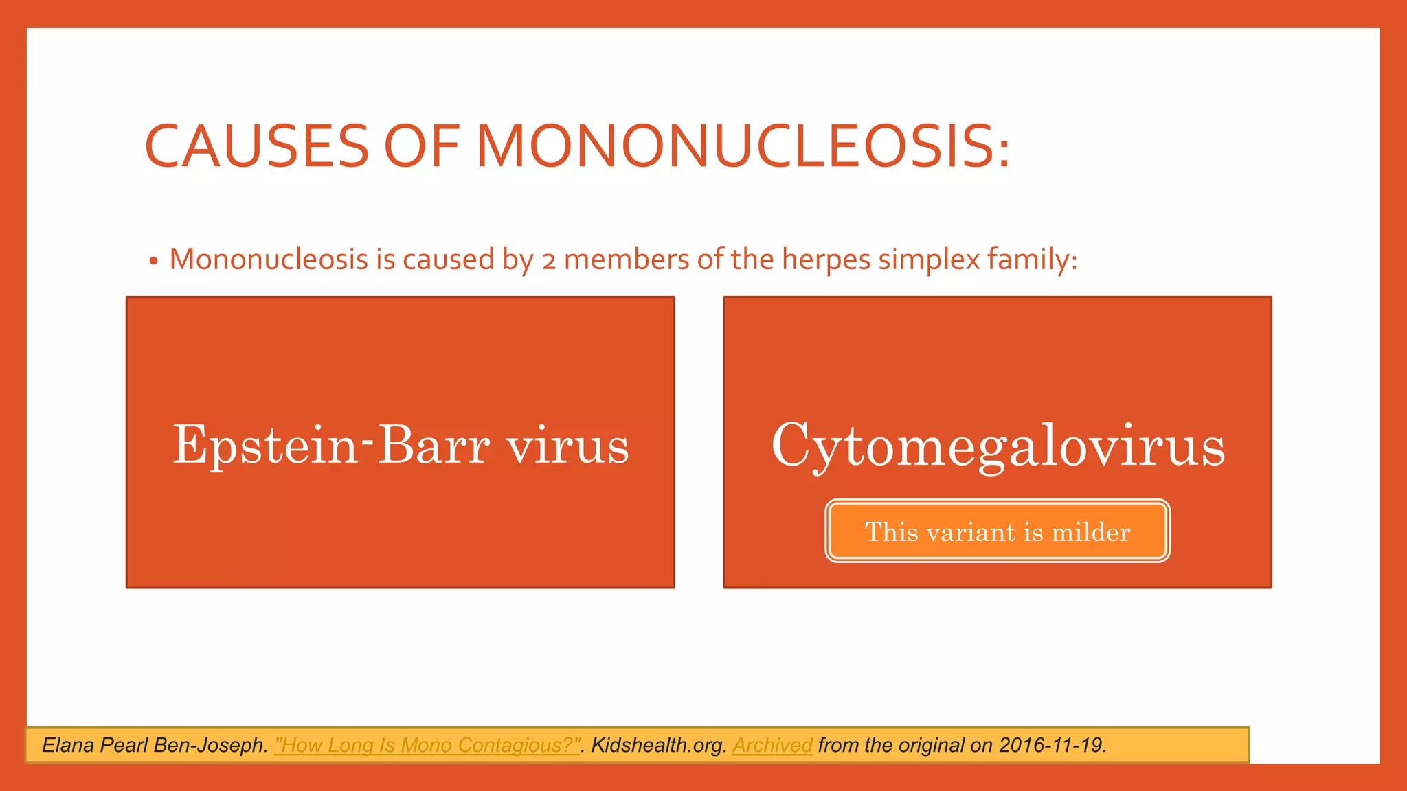 Infectious Mononeucleosis .pptx