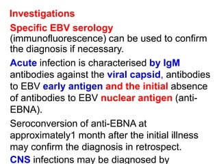 Infectious mononucleosis (im) and epstein barr virus | PPTX