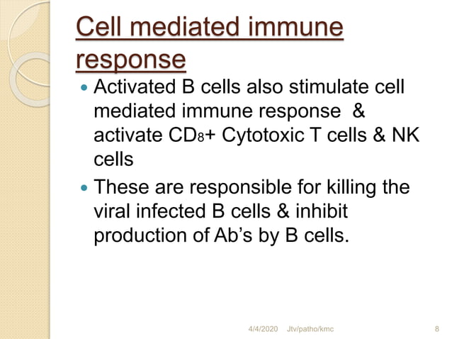Infectious nucleosis jtvpathokmc | PPT