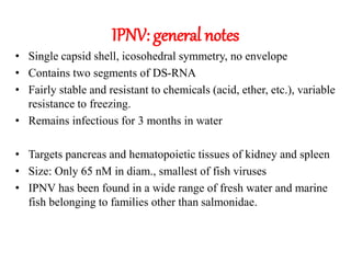 Infectious pancreatic necrosis | PPTX