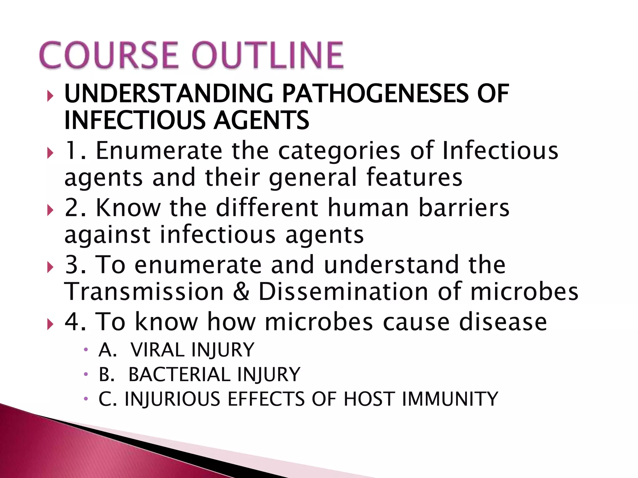 Infectious Part 1 | PPTX
