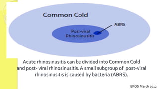 Infectious rhinosinusitis | PPTX