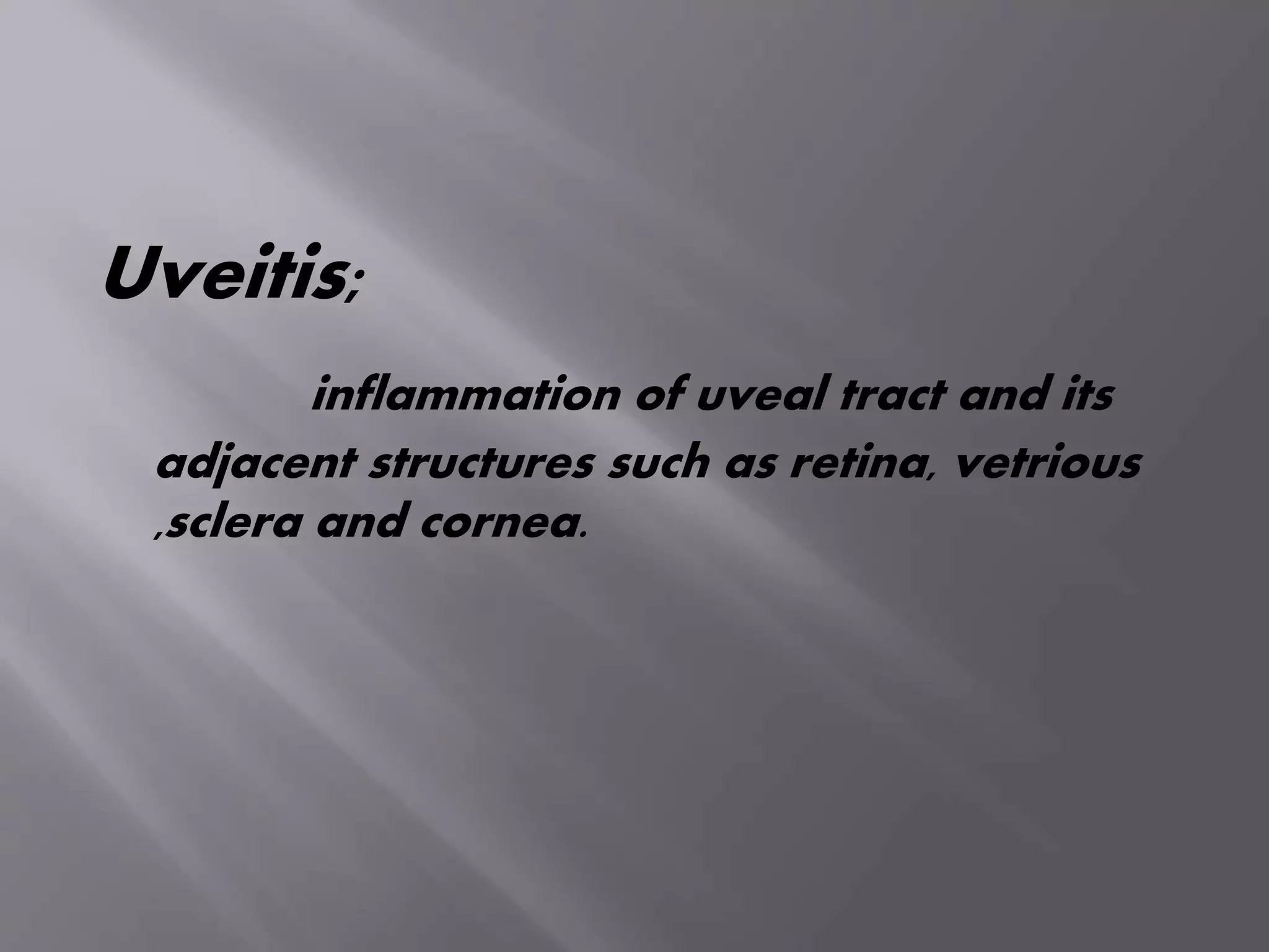 Infectious uveitis | PPTX | Eye and Vision Conditions | Diseases and Conditions