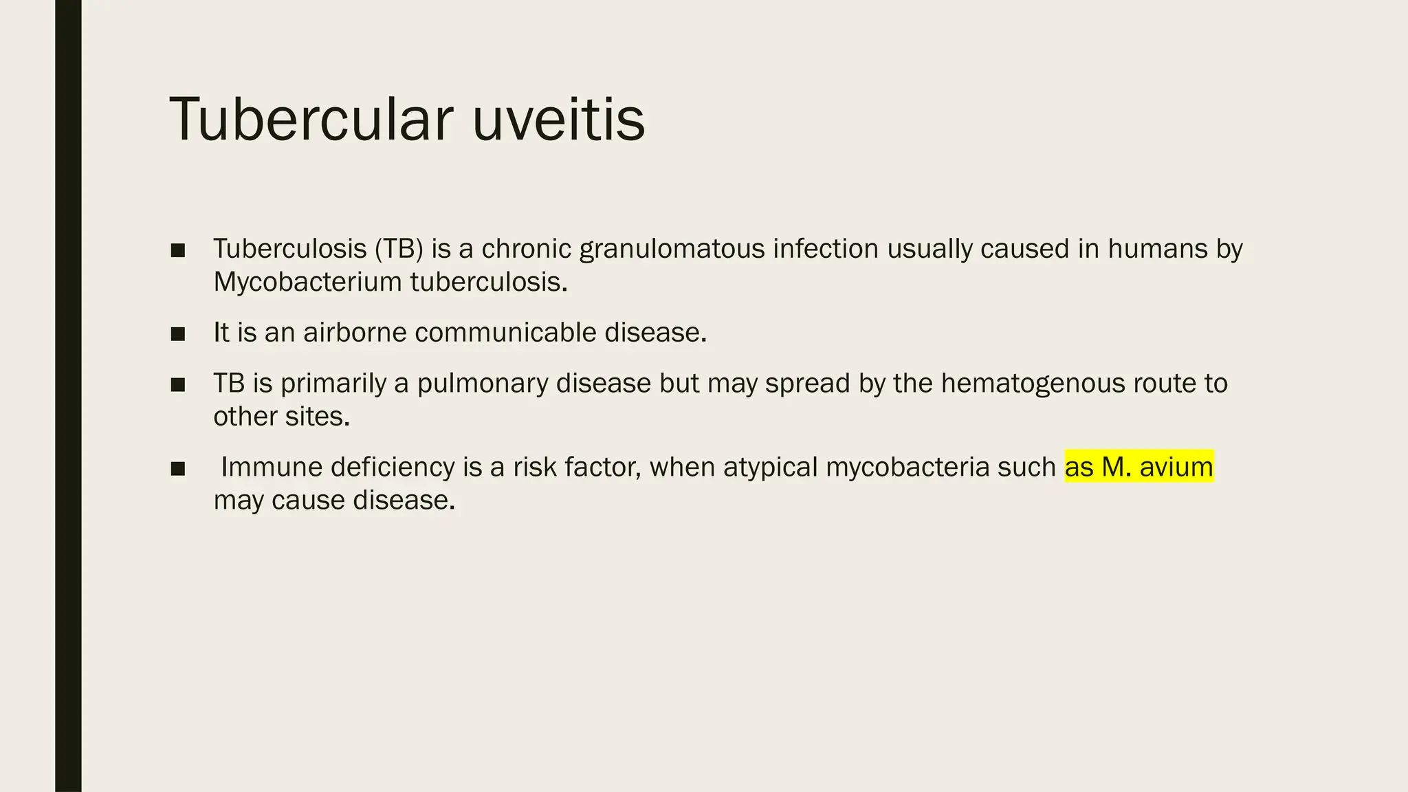 Infectious uveitis (part-1).pptx ppt upload | PPTX