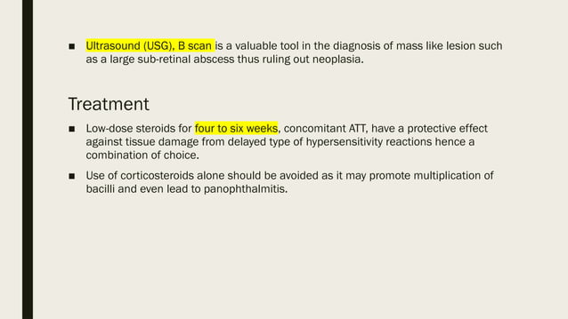 Infectious Uveitis Part 1 Pptx Ppt Upload Ppt