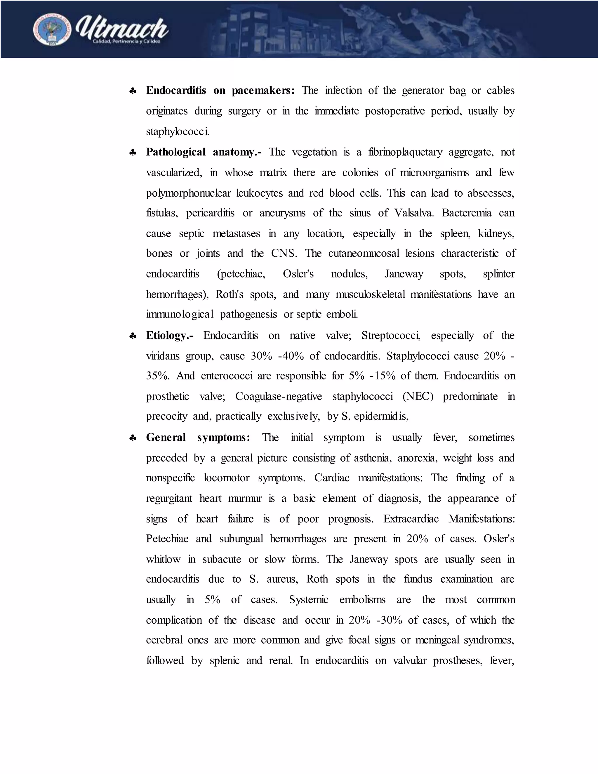 Infectius endocardithis (13) | DOCX