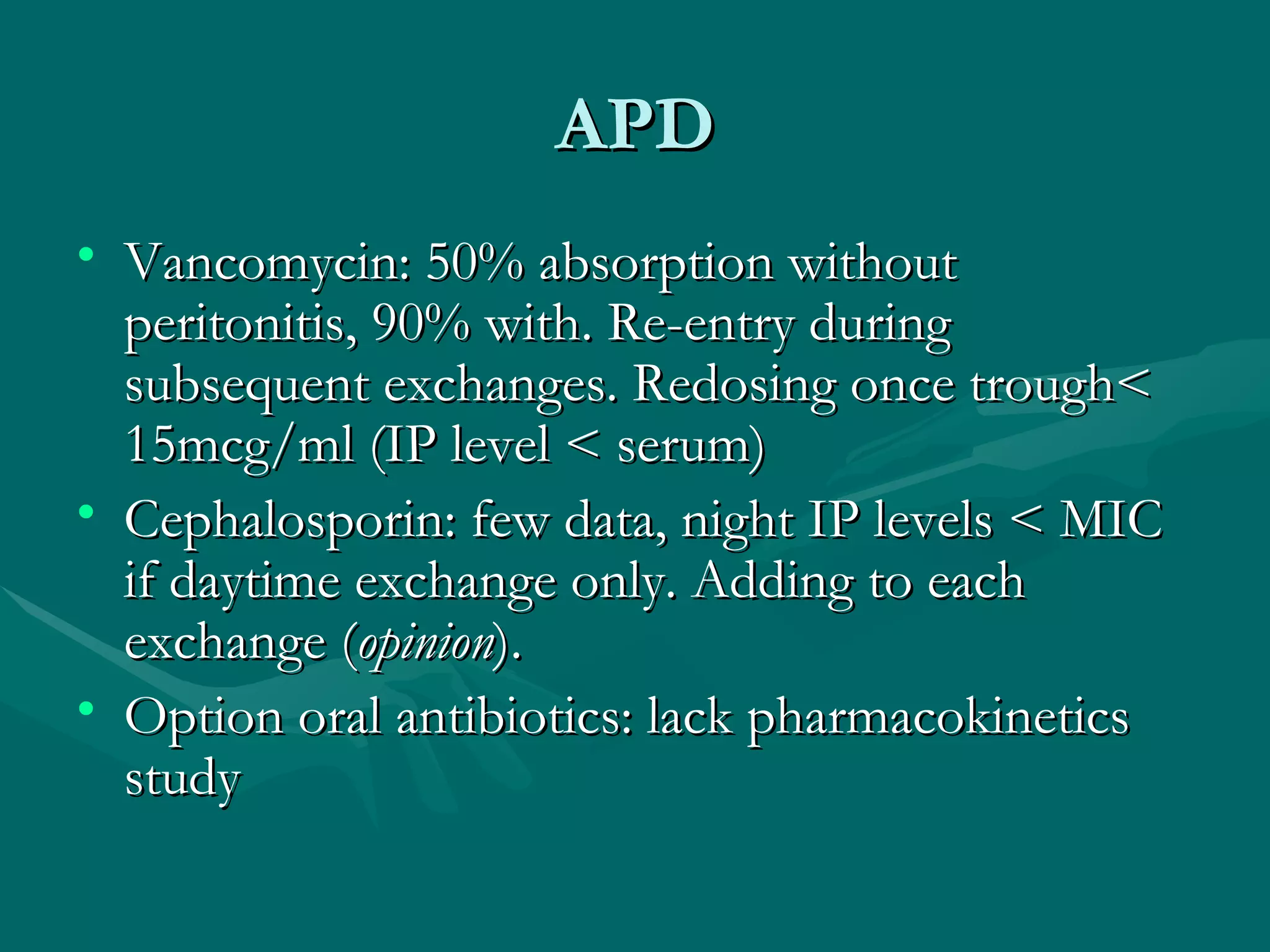 Infective Complications In Pd | PPT