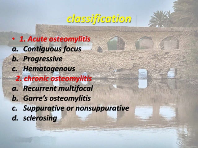 Infective bone diseases | PPSX