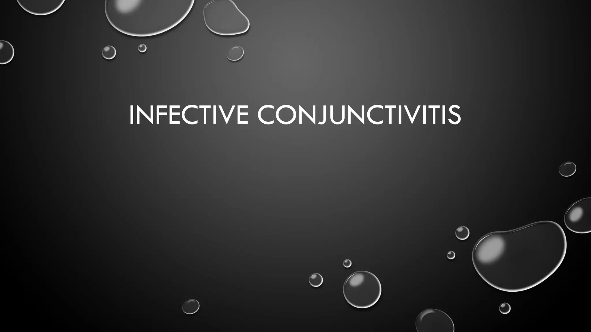 Infective Conjunctivitis acute follicular conjunctivitis associated ...