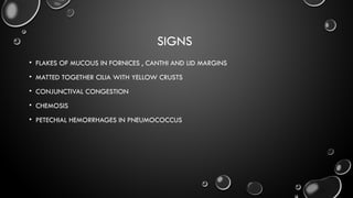 Infective Conjunctivitis acute follicular conjunctivitis associated ...