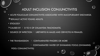 Infective Conjunctivitis acute follicular conjunctivitis associated ...