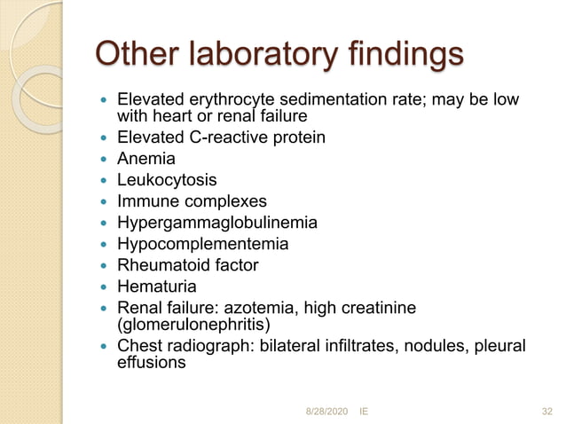 Infective endocarditis in children | PPTX