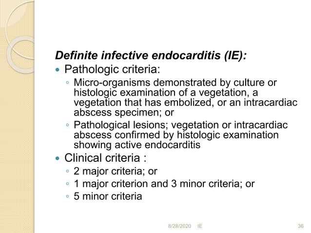 Infective endocarditis in children | PPTX