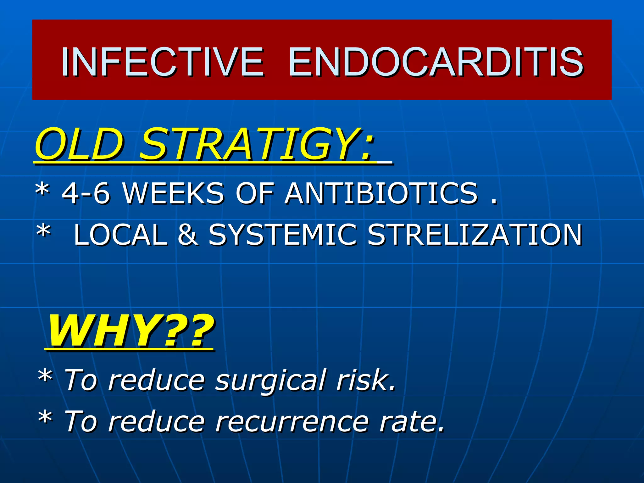 Infective endo. for 18th eschs marriot | PPT | Heart and Cardiovascular ...
