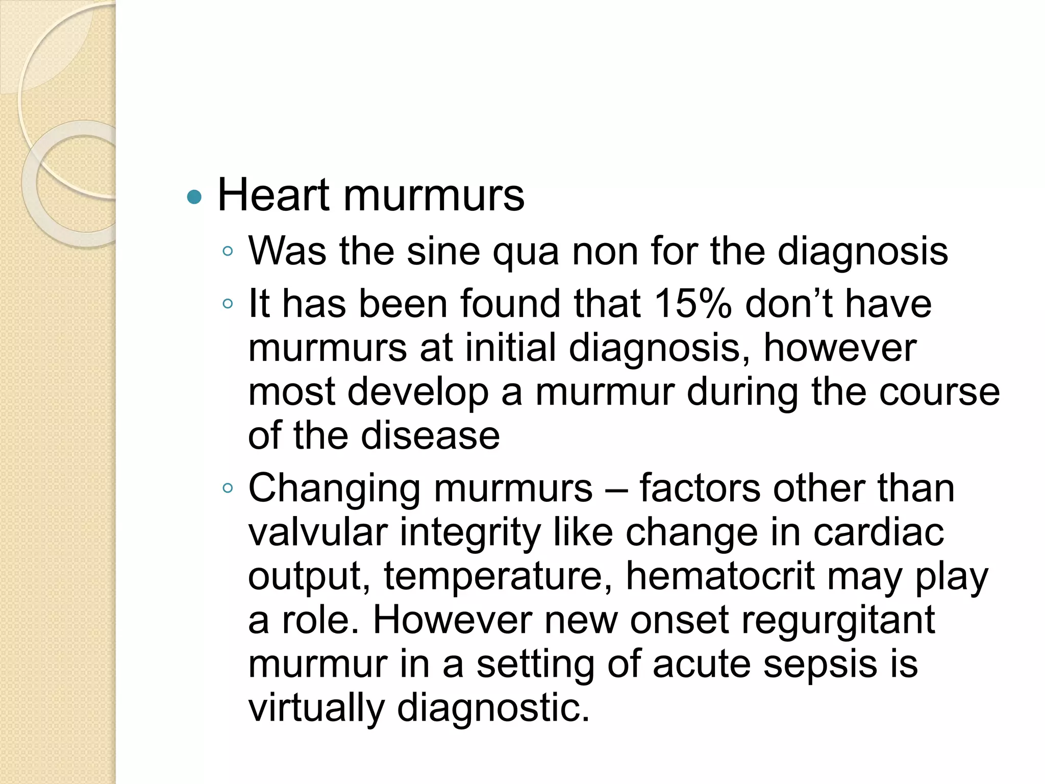 A Case of Infective Endocarditis | PPTX