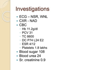 A Case of Infective Endocarditis | PPTX