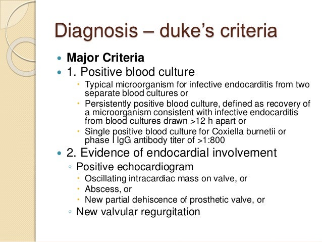 A Case of Infective Endocarditis