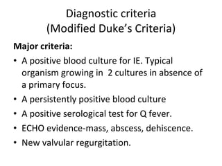 Infective endocarditis | PPT
